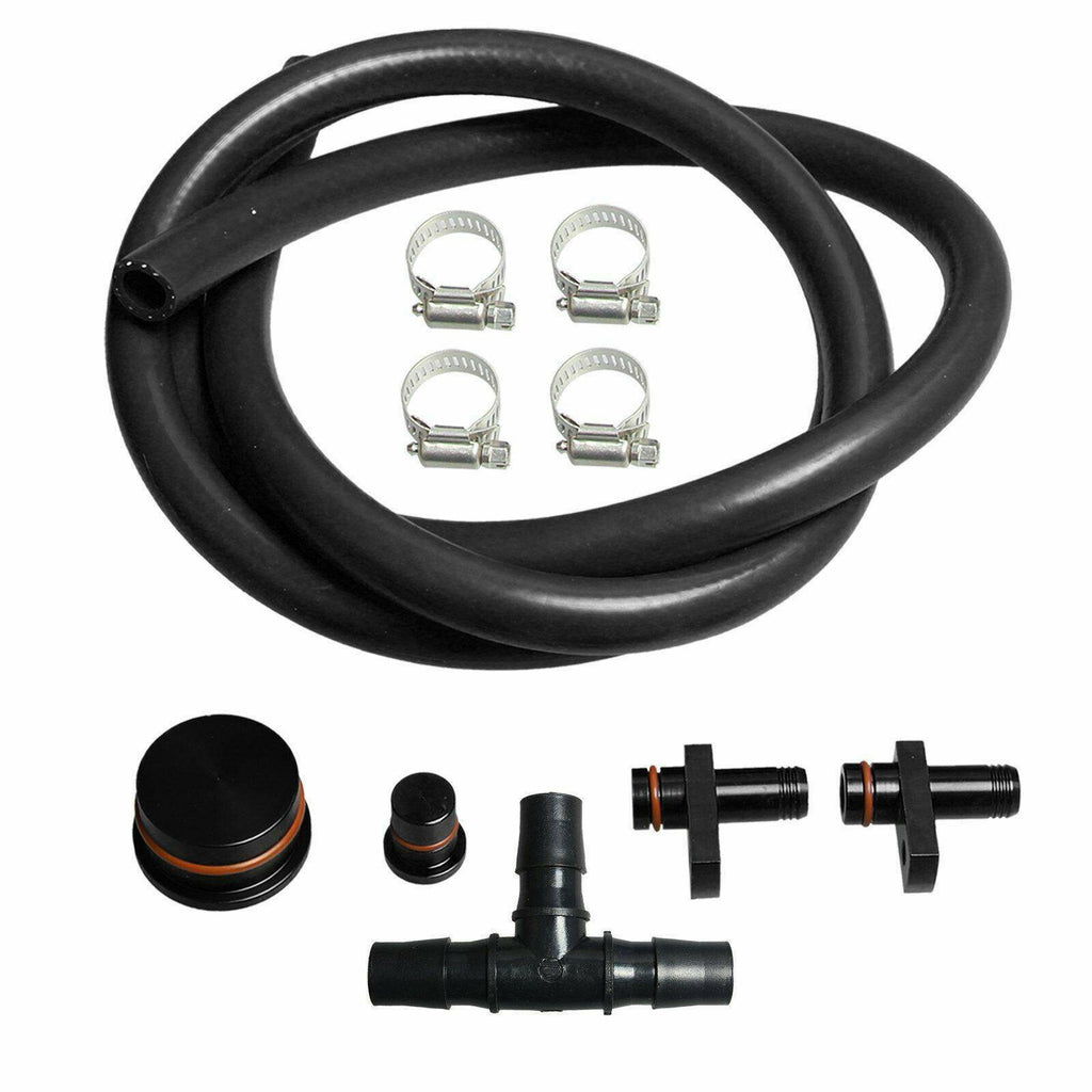 China PCV Reroute Kit W/Resonator Plug for 2004-2010 GM Duramax Diesel ...